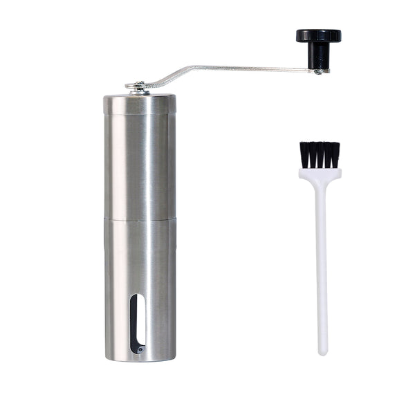 Stainless Steel Manual Coffee Grinder – Tea and Coffee Depot